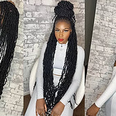 36 Inches Butt Length Soft Locs – Queens Beauty Lounge